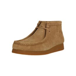 Clarks Schn&uuml;rschuhe 'Wallabee' Herren Gr&ouml;&szlig;e 42 braun