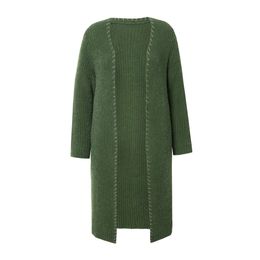 MIAMODA Strickjacke Damen Gr&ouml;&szlig;e M/L dunkelgr&uuml;n