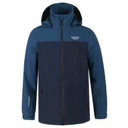 WEATHER REPORT Outdoorjacke 'Borise Jr.' Jungen Gr&ouml;&szlig;e 128 blau / dunkelblau / silber
