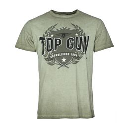 Top Gun T-Shirt Herren Gr&ouml;&szlig;e XXXL bronze / gr&uuml;n