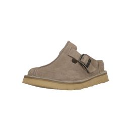Clarks Pantolette 'Solsbury' Herren Gr&ouml;&szlig;e 46 grau