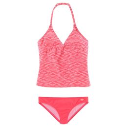 Venice Beach Tankini M&auml;dchen Gr&ouml;&szlig;e 122/128 pastellrot / wei&szlig;