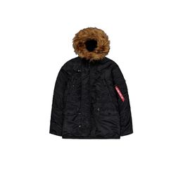 Alpha Industries Winterjacke 'N3B' Herren Gr&ouml;&szlig;e XL schwarz