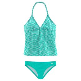 Venice Beach Tankini M&auml;dchen Gr&ouml;&szlig;e 122/128 t&uuml;rkis / wei&szlig;