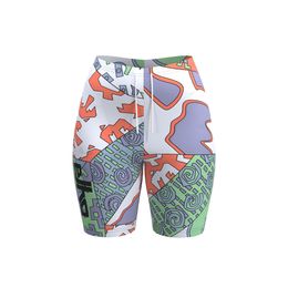 Elho Shorts 'Honolulu 89' Damen Gr&ouml;&szlig;e S mint / helllila / pfirsich / wei&szlig;