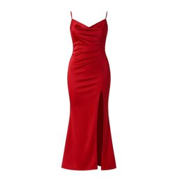 Woman Vision Kleid Damen Gr&ouml;&szlig;e 36 dunkelrot Winterkleid