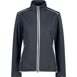 CMP Sportjacke 'Titano' Damen Gr&ouml;&szlig;e XXL anthrazit / wei&szlig;