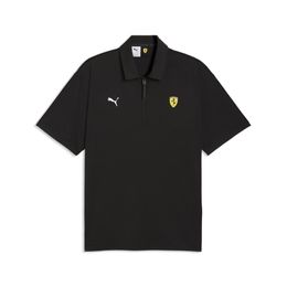 Puma Poloshirt 'Scuderia Ferrari' Herren Gr&ouml;&szlig;e S hellgelb / schwarz / wei&szlig;