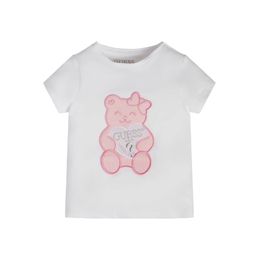 Guess T-Shirt Jungen Gr&ouml;&szlig;e 80 puder / hellpink / offwhite