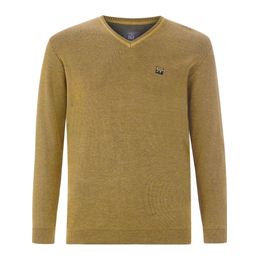 Jan Vanderstorm Pullover 'Keimo' Herren Gr&ouml;&szlig;e 5XL Gro&szlig;e Gr&ouml;&szlig;en goldgelb