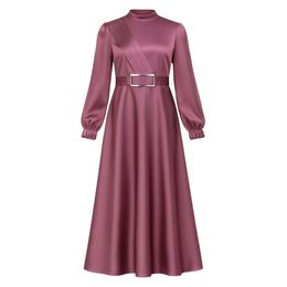 Modamihram Kleid Damen Gr&ouml;&szlig;e 40 altrosa Winterkleid