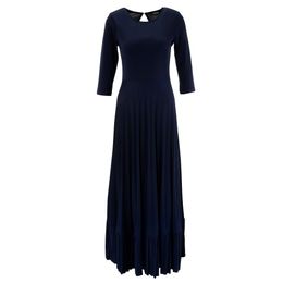 Aniston Casual Abendkleid Damen Gr&ouml;&szlig;e 44 marine Winterkleid