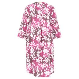 Cartoon Kleid Damen Gr&ouml;&szlig;e 36 brombeer / pink / wei&szlig;