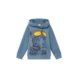s.Oliver Sweatshirt Jungen Gr&ouml;&szlig;e 140 hellblau / gelb / grau