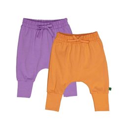 Fred's World by GREEN COTTON Fred's World By Green Cotton Hose Jungen Gr&ouml;&szlig;e 80 dunkellila / dunkelorange