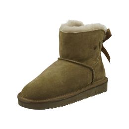 ILC Stiefelette Damen Gr&ouml;&szlig;e 42 hellbraun Winterschuhe