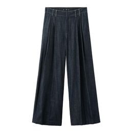 Mango Pleated Jeans 'Artemide' female Blue size 34