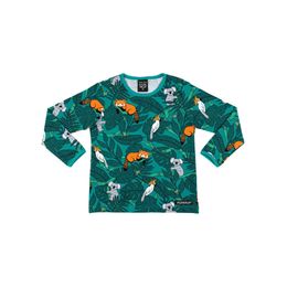 Villervalla Shirt 'Animal' M&auml;dchen Gr&ouml;&szlig;e 122 gr&uuml;n / mischfarben