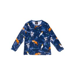 Villervalla Shirt 'Animal' M&auml;dchen Gr&ouml;&szlig;e 116 blau / mischfarben