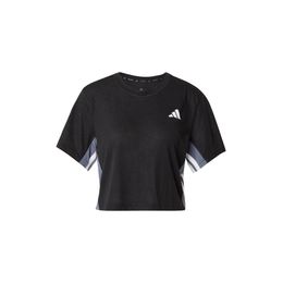 adidas Performance Sportshirt 'Essential' Damen Gr&ouml;&szlig;e L opal / schwarz / wei&szlig;