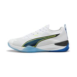 Puma Sportschuh 'Eliminate Nitro 4 Game On' Damen Gr&ouml;&szlig;e 39 blau / hellgr&uuml;n / wei&szlig;