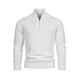 Kronstadt Pullover 'Carlo' Herren Gr&ouml;&szlig;e XL wei&szlig;