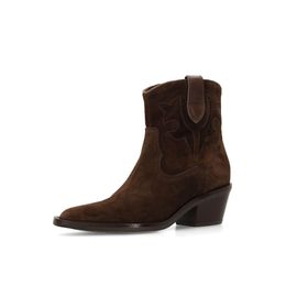 Manfield Cowboystiefel Damen Gr&ouml;&szlig;e 40 braun Winterschuhe