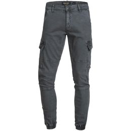INDICODE Jeans Cargohose 'August' Herren Gr&ouml;&szlig;e 40 grey denim