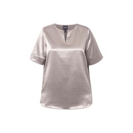 Ulla Popken Bluse Damen Gr&ouml;&szlig;e XXL/XXXL silber