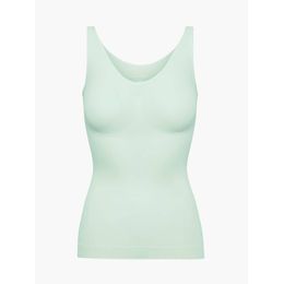 Cfab By Creamy Fabrics Shapingtop 'Figurfordes Shapewear Tanktop' Damen Gr&ouml;&szlig;e S hellgr&uuml;n