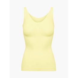 Cfab By Creamy Fabrics Shapingtop 'Figurfordes Shapewear Tanktop' Damen Gr&ouml;&szlig;e XXXL hellgelb