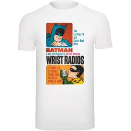 F4NT4STIC T-Shirt 'DC Comics Batman TV Series Wrist Radios' Herren Gr&ouml;&szlig;e 4XL orange / rot / schwarz / wei&szlig;