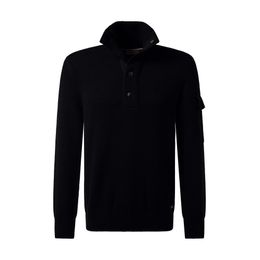 Pierre Cardin Pullover, Regular Fit Herren Gr&ouml;&szlig;e L schwarz