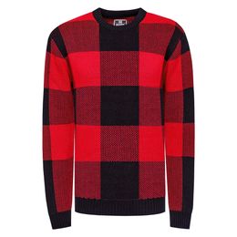 Rusty Neal Pullover Herren Gr&ouml;&szlig;e M rot / schwarz