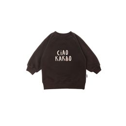 Liliput Sweatshirt 'Ciao Kakao' Jungen Gr&ouml;&szlig;e 86/92 braun