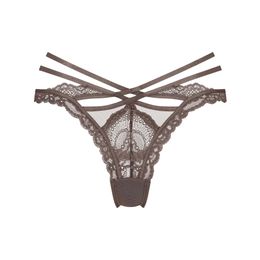 Hunkem&ouml;ller Hunkem&ouml;ller String 'Janine' Damen Gr&ouml;&szlig;e L braun Winterschuhe