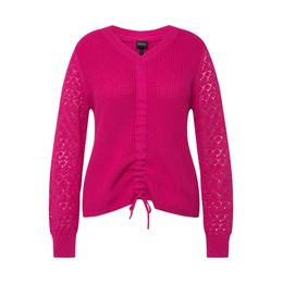 Ulla Popken Pullover Damen Gr&ouml;&szlig;e L/XL pink