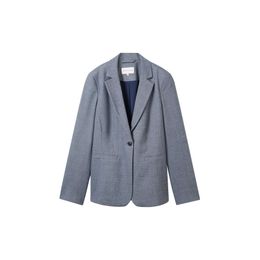 Tom Tailor Blazer Damen Gr&ouml;&szlig;e 44 blaumeliert