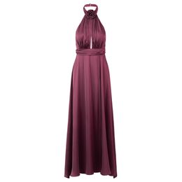 Apart Abendkleid Damen Gr&ouml;&szlig;e 40 dunkellila Winterkleid