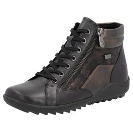 Remonte Schn&uuml;rstiefelette Damen Gr&ouml;&szlig;e 40 schoko / mokka / schwarz Winterschuhe