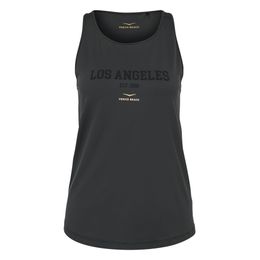 Venice Beach Sporttop Damen Gr&ouml;&szlig;e XL anthrazit / wollwei&szlig;