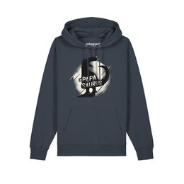 Watapparel Sweatshirt ' Papasaurus ' Herren Gr&ouml;&szlig;e XXL anthrazit / schwarzmeliert / wei&szlig;meliert