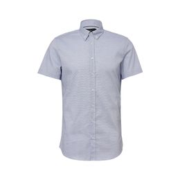 s.Oliver BLACK LABEL Hemd Herren Gr&ouml;&szlig;e XS/S taubenblau / offwhite