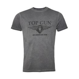Top Gun T-Shirt Herren Gr&ouml;&szlig;e M anthrazit / dunkelgrau
