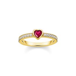 Thomas Sabo Ring Damen Gr&ouml;&szlig;e 50 gold