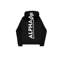 Alpha Industries Sweatshirt 'Backprint' Herren Gr&ouml;&szlig;e XXL schwarz