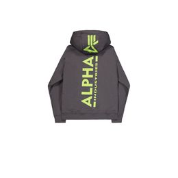 Alpha Industries Sweatshirt 'Backprint' Herren Gr&ouml;&szlig;e 4XL dunkelgrau
