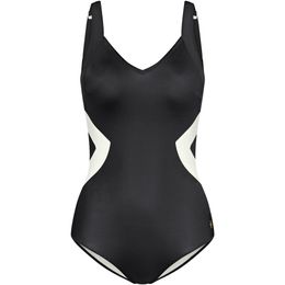 Triumph Badeanzug ' Summer Allure ' Damen Gr&ouml;&szlig;e XL schwarz / wei&szlig;