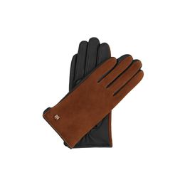 Kazar Handschuhe Damen Gr&ouml;&szlig;e XL cognac / schwarz