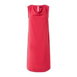 comma, COMMA Kleid Damen Gr&ouml;&szlig;e 38 rot Winterkleid
